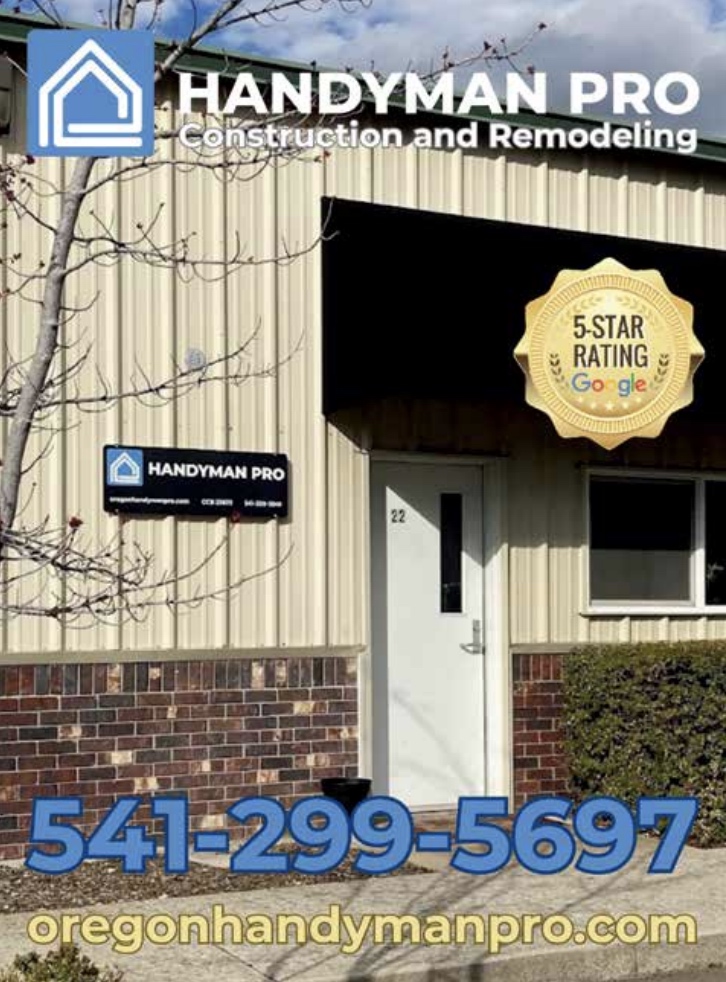 Handyman Pro Skill, Dedication, Excellence - Ashland Oregon LocalsGuide